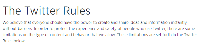 Twitter will include off-platform behavior in its evaluation and ...