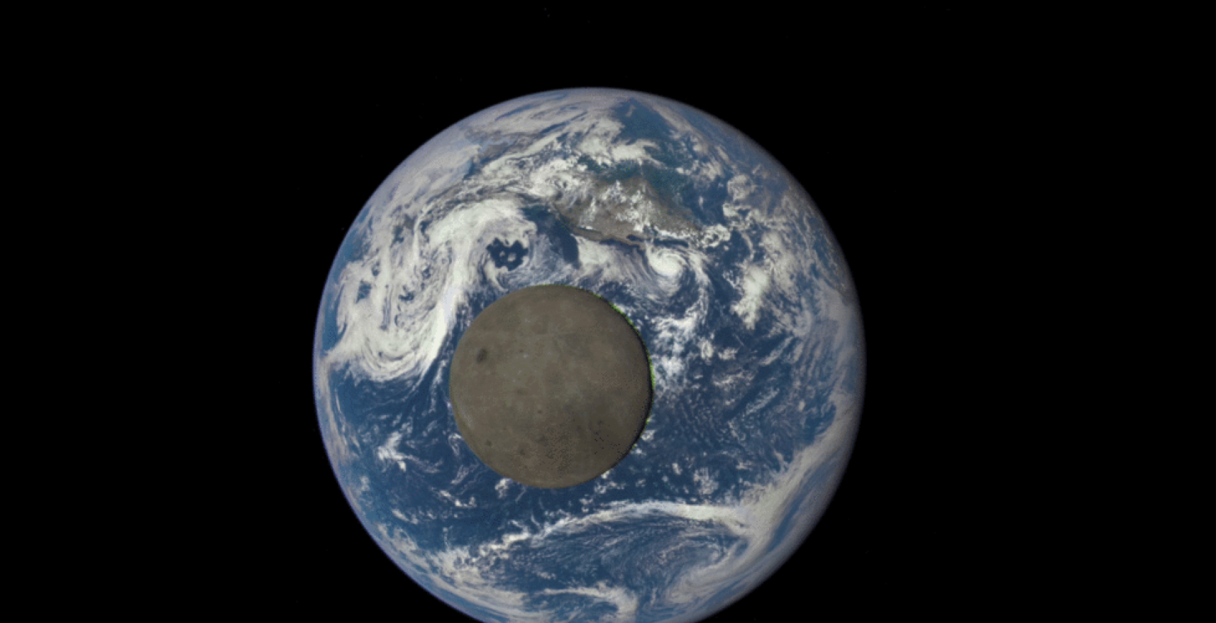 NASA's Deep Space Observatory Captures Rare Glimpse of the Dark Side of ...