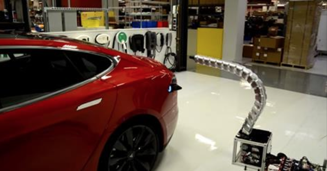 Check Out Tesla's Awesome New Robotic Electric C | Technology